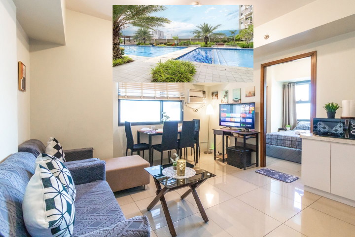 Idéal Pour 1 à 5&nbsp;Voyageurs&nbsp;! 1&nbsp;Chambre, Piscine Gratuite @ Horizon 101 - Cebu