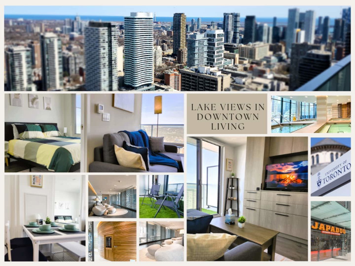 Lake Views | Tmu | Uft | Sauna | Gym & Parking - Toronto, ON