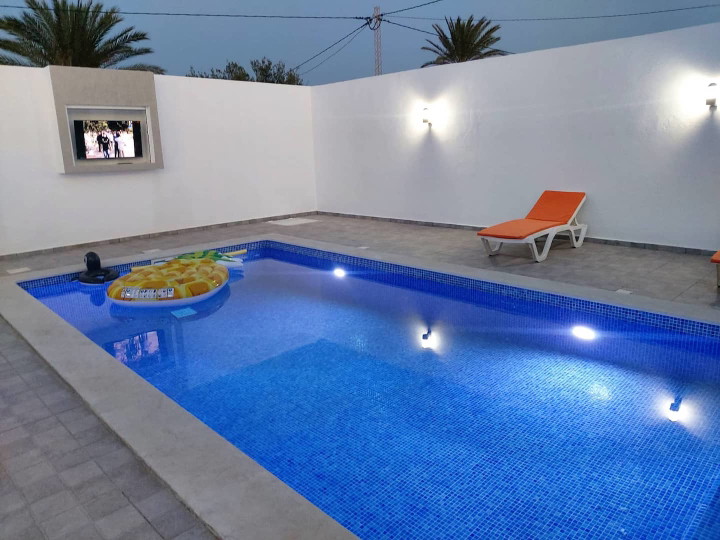 Villa Avec Piscine Sans Vis A Vis - Midoun
