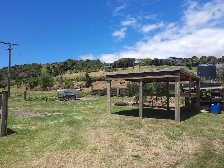 Shelter & Site Only: Byo Camper. - Coromandel