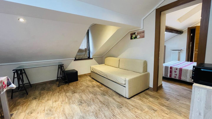 Tabor: Two-room Attic Apartment With 4 Beds - Bardonecchia