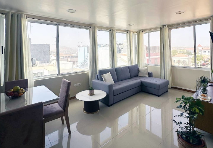 Flat In Praia Plateau With City View - Praia