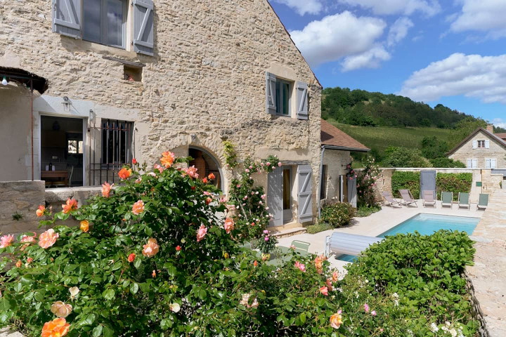 Villa Luxe La Jonchère-piscine-vue Sur Les Vignes - Meursault