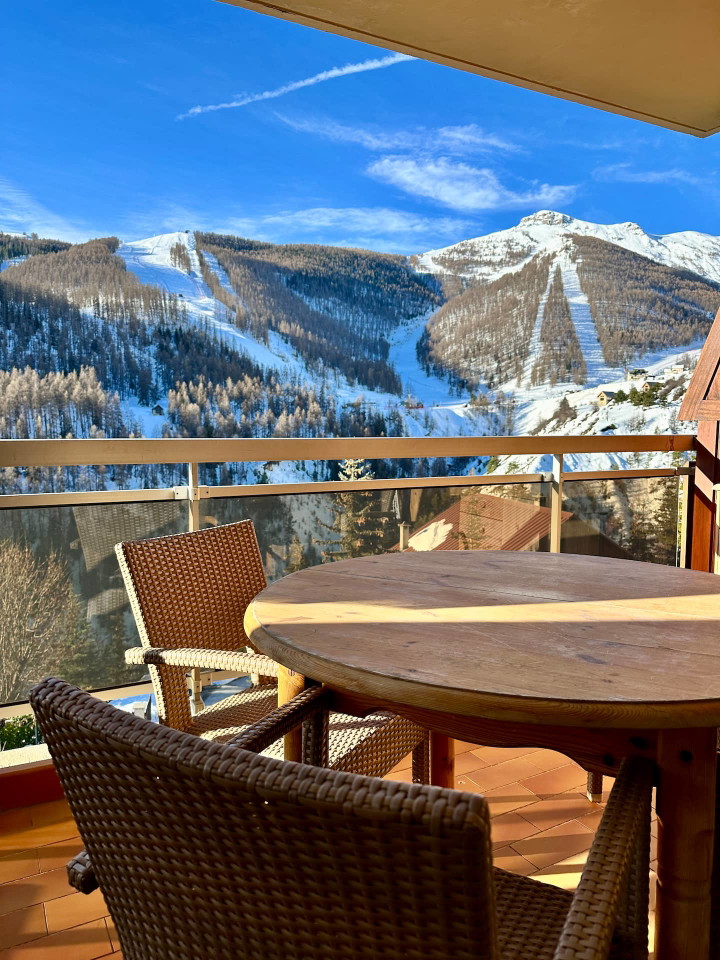 Magnifique Appartement  Terrasse Face Aux Pistes - Auron
