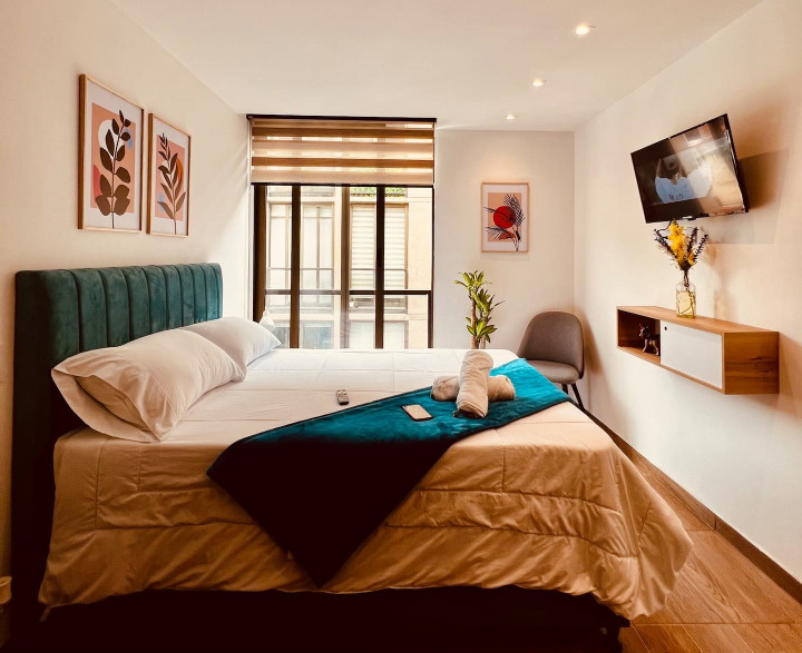 Loft En Chapinero 608 Coworking/lavadora - Bogotà