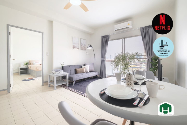 Large 1bd - Big Balcony Near Sathorn&rama Iv - Thailand