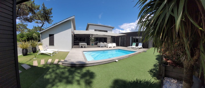Le Clos Marin, Playa De 200m, Piscina Climatizada, Baño De Vapor, Confort Y Lujo. - Mimizan