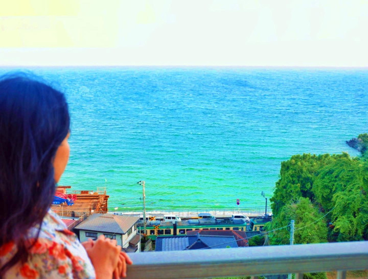 絶景180度海が見えるテラス付・丸々一軒家 貸し切り Oceanview Enoshima 鎌倉 - Kamakura