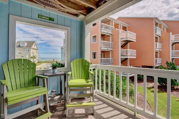 Adorable Appartement D'une Chambre Avec Vue Sur L'océan - C037 - Carolina Beach, NC