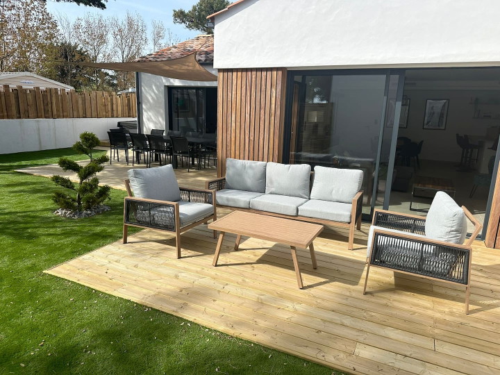 Sous Les Pins Avec Spa Et Accès Privé à La Plage - Saint-Jean-de-Monts