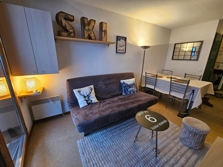 Location T1 Balcon Sud Vue Montagne - Saint-François-Longchamp