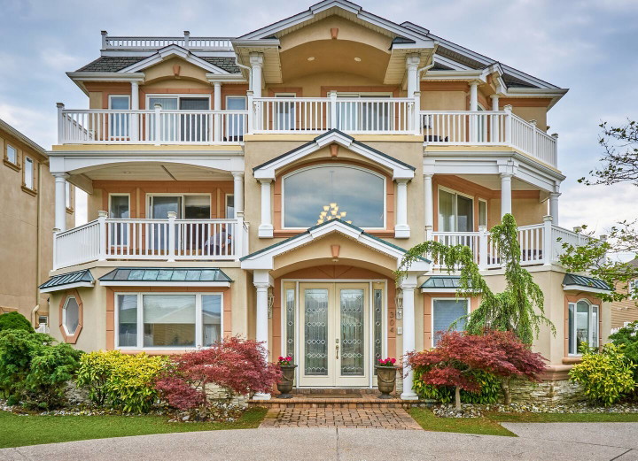 Duerme 22! Casa De Lujo Con 8 Dormitorios, 8 Baños Completos, Piscina, Elevador Y Terraza En La Azotea - Atlantic City, NJ