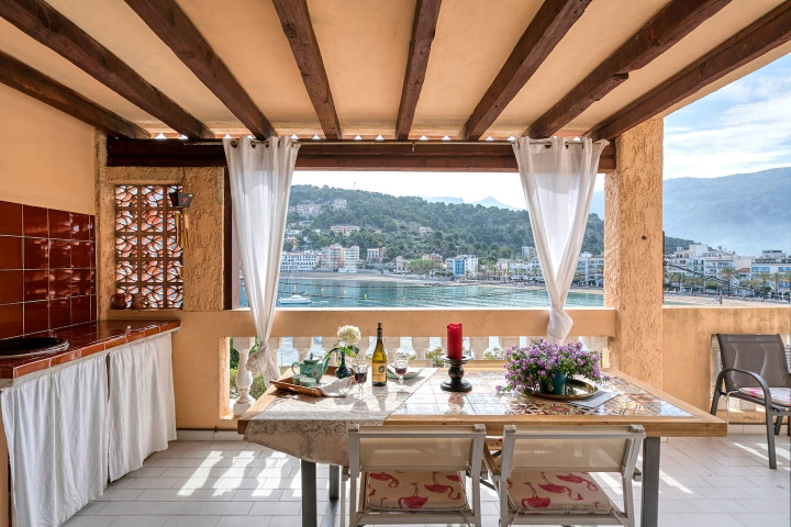 Front Line Apartment Next To Beach - Port de Sóller