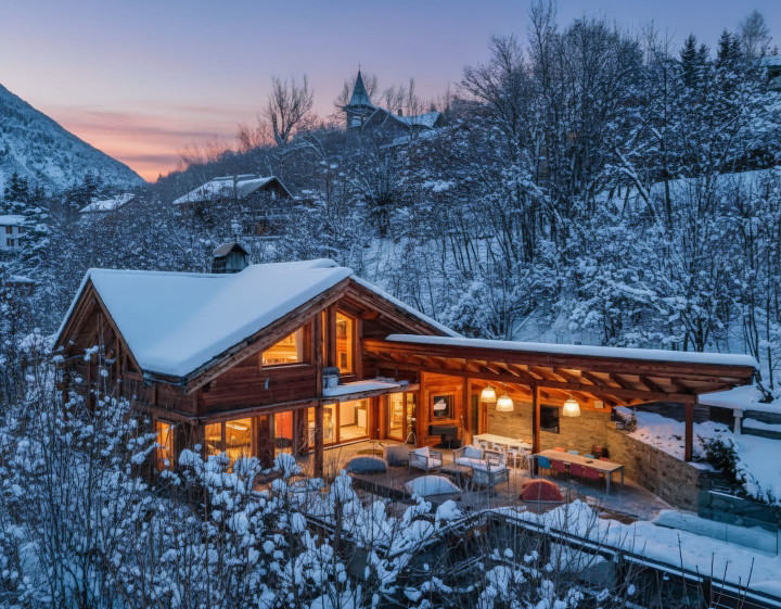 Chalet Flocon Cinéma Sauna Jaccuzi, Piscine éTé - Hautes-Alpes