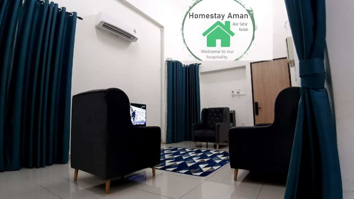 Homestay Aman Comfortable Wifi Aircond Hot Shower - Alor Setar