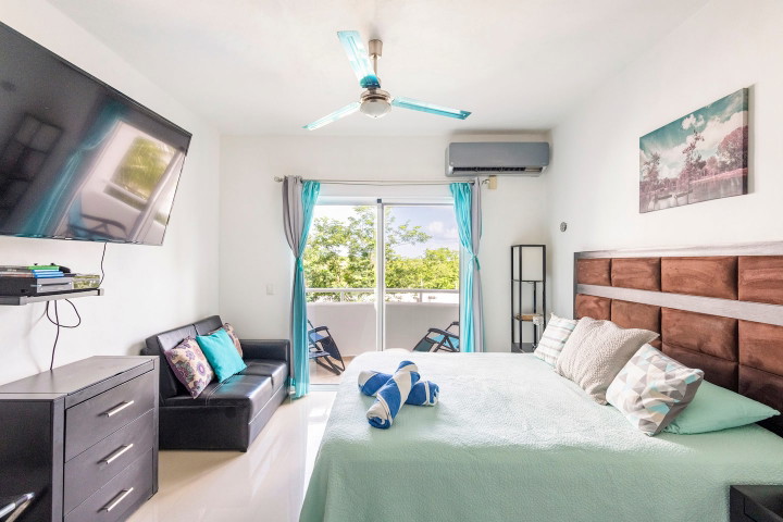 Suite Confortable Près De La Mer Avec Voiture à Louer - Riviera Maya