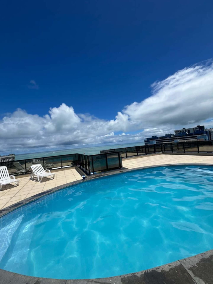 Sala E Quarto, Area Lazer Top, 300 M Da Praia. - Maceió