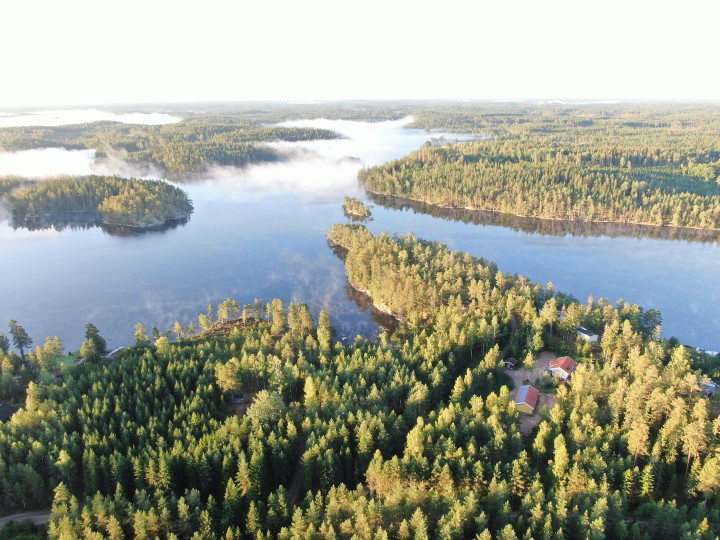 Stuga Dagmar On The Shores Of Lake Nerbjärken, With A Rowboat - Sweden