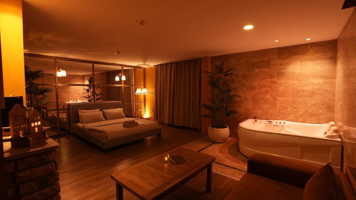 Deluxe Room With Jacuzzi, Fireplace - 102 - Ankara