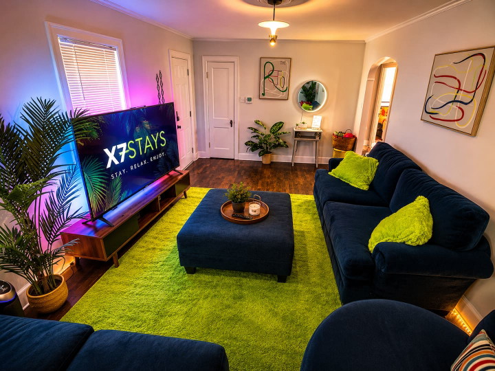 Retro 3br Near Horse Park | Arcade & Pets - Georgetown, KY