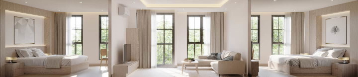 Modern Serviced 2-bed Suite With Gym - Thailand