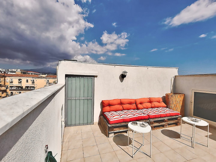 Penthouse In The Center With Terrace And Sea View - Catania