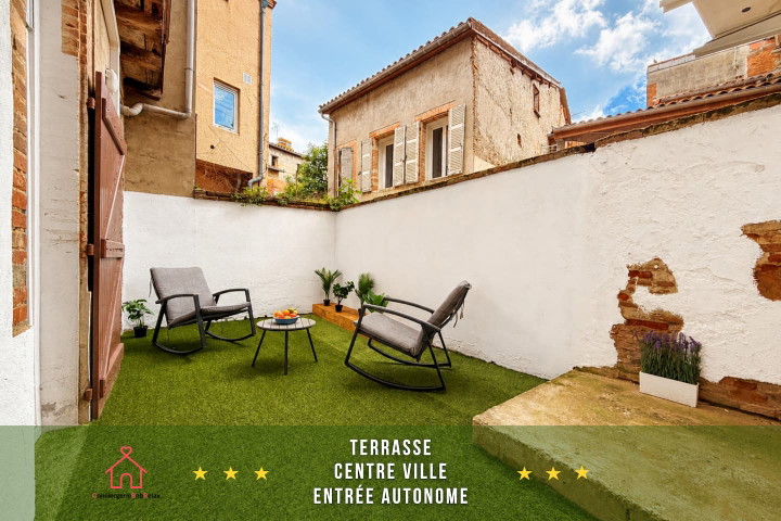 * Green Paradise * Terrasse - Espace De Travail - Wifi - Tv - Labarthe-sur-Lèze