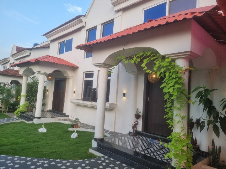 Waterfall Villa Premium 3bhk With Pvt Pool, Gazebo - Karjat