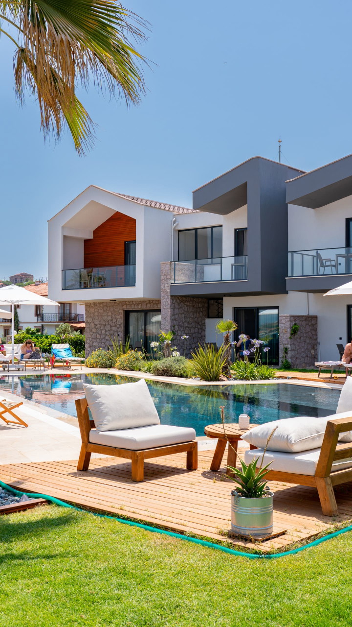Elegant 2-br Apt With Pool & Beach In Cunda Island - Ayvalık