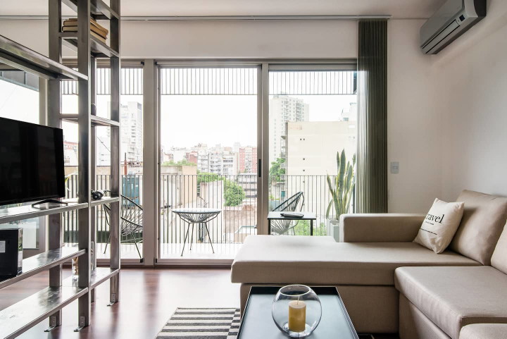 Unique Palermo Studio With Balcony & Swimming Pool - Buenos Aires