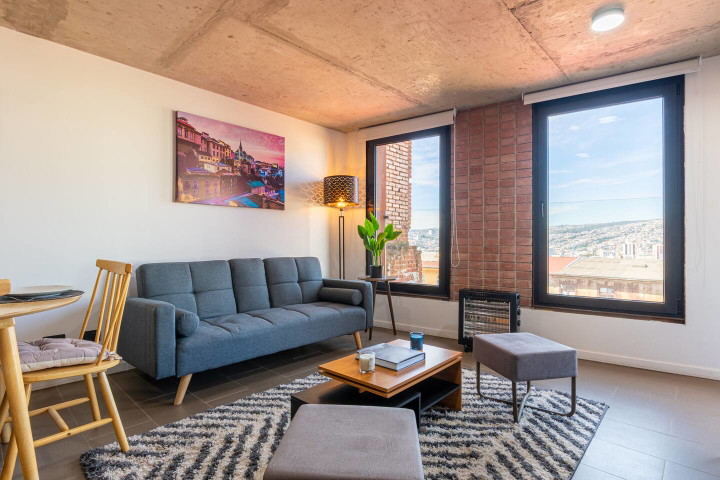 Valparaíso: 2br With Ocean View And Parkin - Valparaíso