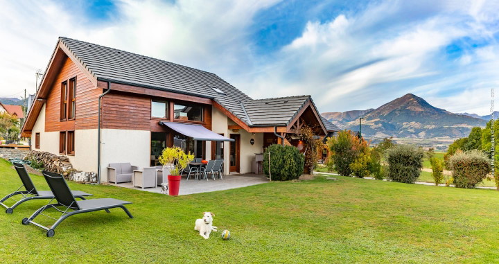 Haus In Den Alpen Außergewöhnliche Aussicht - Isère