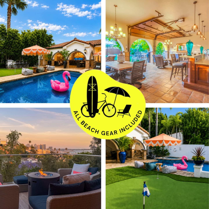 Resort Living: Hoops, Outdoor Bar, Views, Pool+spa - San Diego, CA