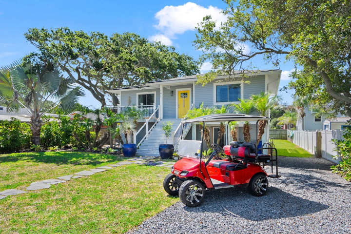 .3 Miles To Surfside Beach Access, Golf Cart Add O - Vilano Beach, FL