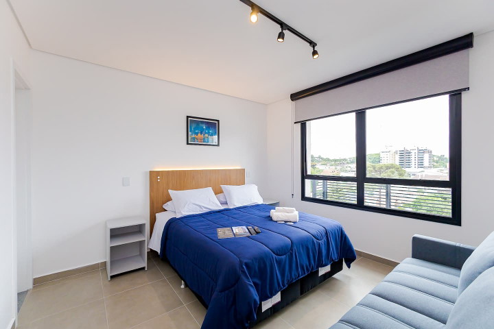 Design Apartment With Queen Bed, A/c And Wi-fi - Brazil