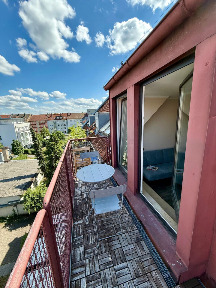 City Apartment With Mini Balcony - Nuremberg