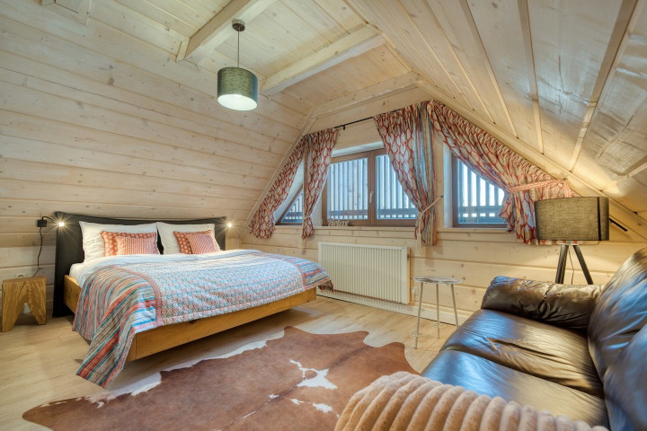 ŽDiar Wooden Chalet With Views, Sauna & Hot Tub - Zdziar