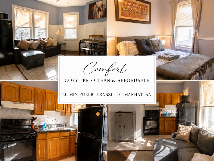 Cozy City Pad  Great Value & Easy Nyc Access - Jersey City, NJ