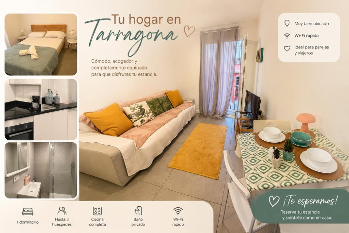 Cosy Flat Near The Beach Intarragona! - Tarragone