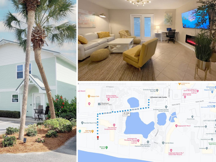 Half Duplex 300 Steps From Beach  Free Cruise! - Miramar Beach, FL
