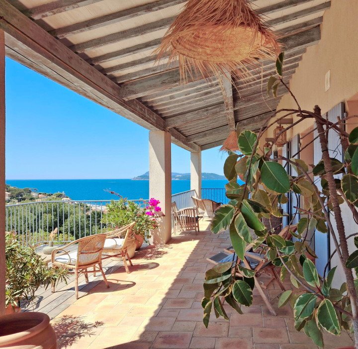 Vue Mer Maison Climatisée Au Calme Le Pradet - La Valette-du-Var