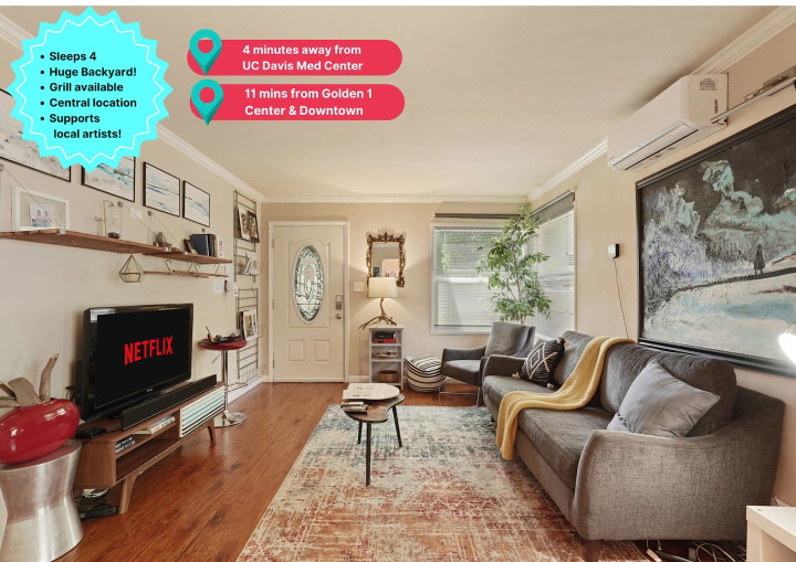 Smart, Eclectic Art House Near The Beat. - Sacramento, CA