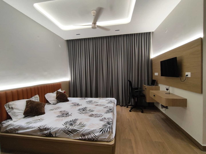 Chic Modern Studio W/ Terrace & Wifi Nr Hennur - India