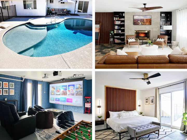 Slate & Amber: Free Heated Pool, Hot Tub, Cinema - Mesa, AZ