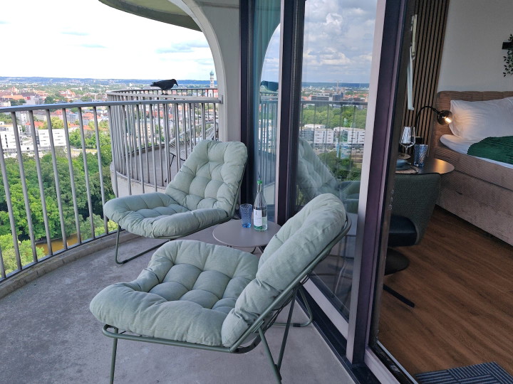 Hoteltower I  21. Etage  I Boxspring  I Kaffee - Augsbourg