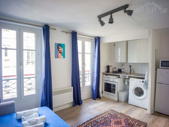 Studio Calme & Lumineux  Paris Centre - Paris
