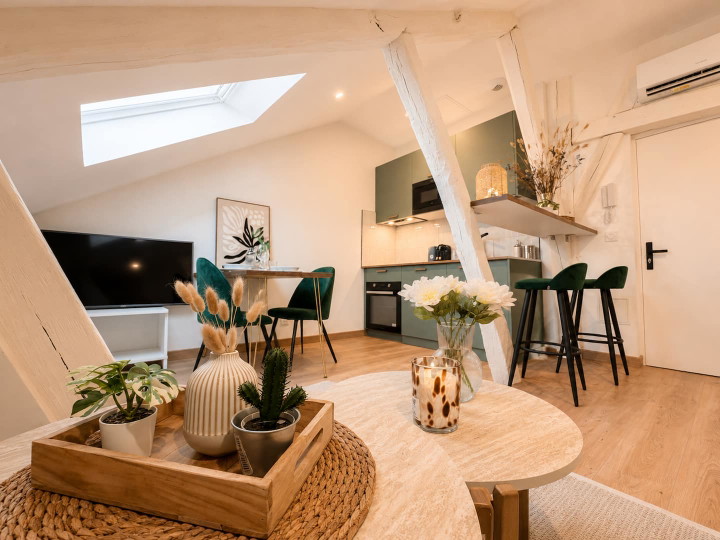 Cocon Sous Les Toits Rennais  Clim & Vue Mairie - Rennes