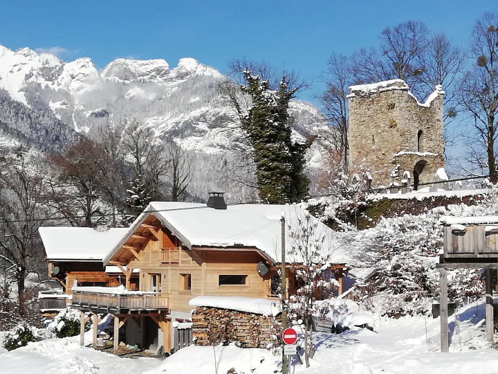 Nouvel Appartement Confortable à Le Biot - Bellevaux