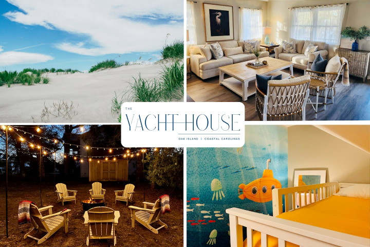 Waterway View Home W/games Room, Fire Pit, Kayaks! - Oak Island, NC