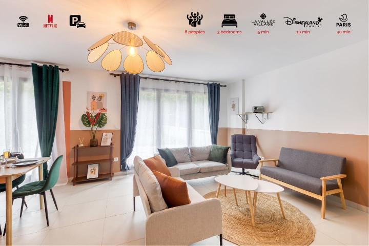 (B1) Elegant House / Disney & Paris - Île-de-France